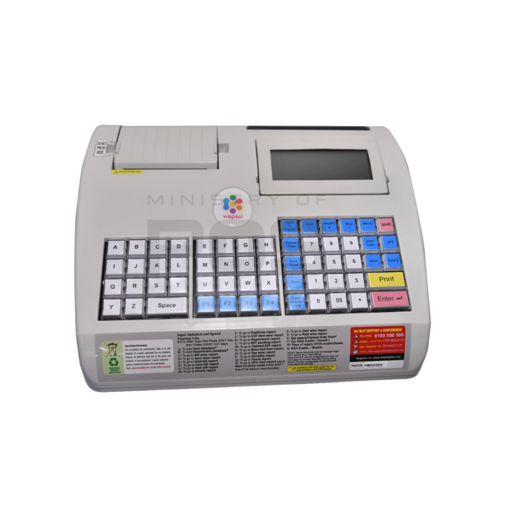 Wepsol BP 2100 Electronic Billing Machine | MinistryofPOS