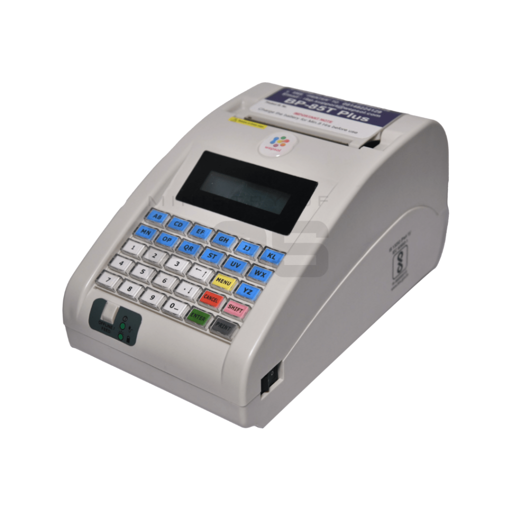 Wepsol BP 85T Plus Electronic Billing Machine | MinistryofPOS